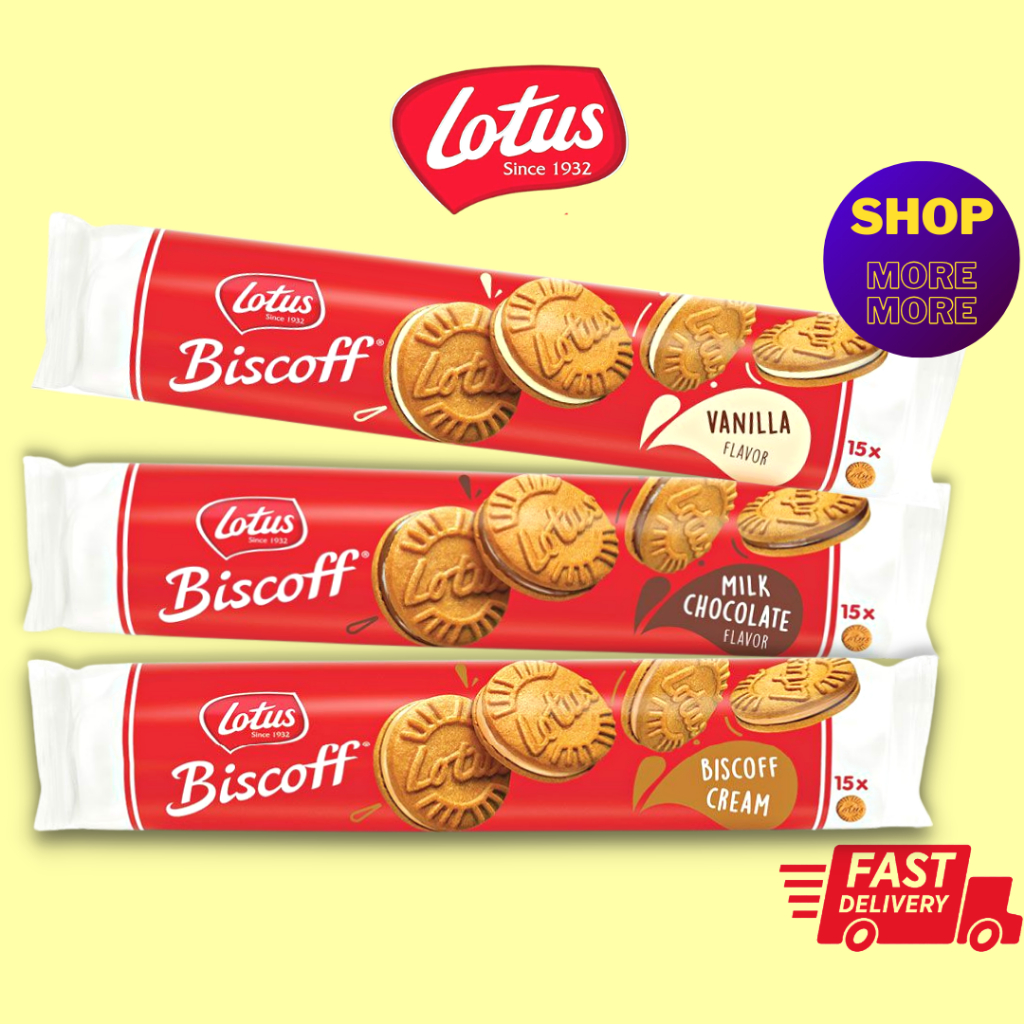 [CASHBACK🍊] LOTUS Biscoff Sandwich Biscoff Original/ Milk Chocolate ...