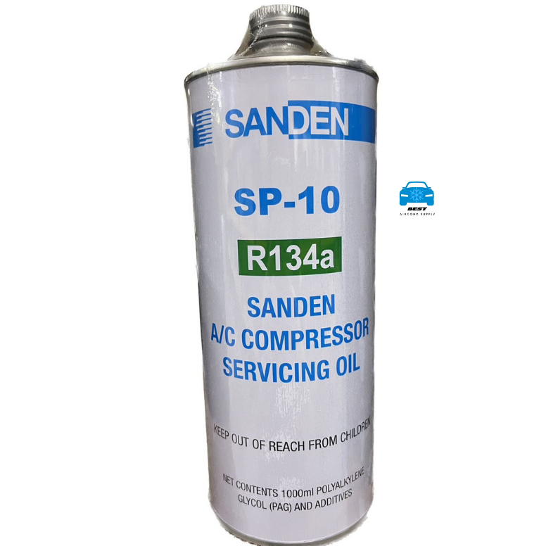 (ORIGINAL) SANDEN R134 COMPRESSOR OIL SP-10 (1Little) - M1679-80020 FOR ...
