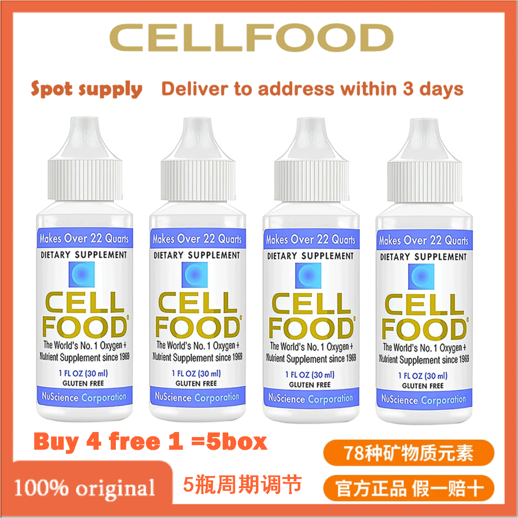 100% American original CELLFOOD Liquid Concentrate 1 oz. (30ml ...