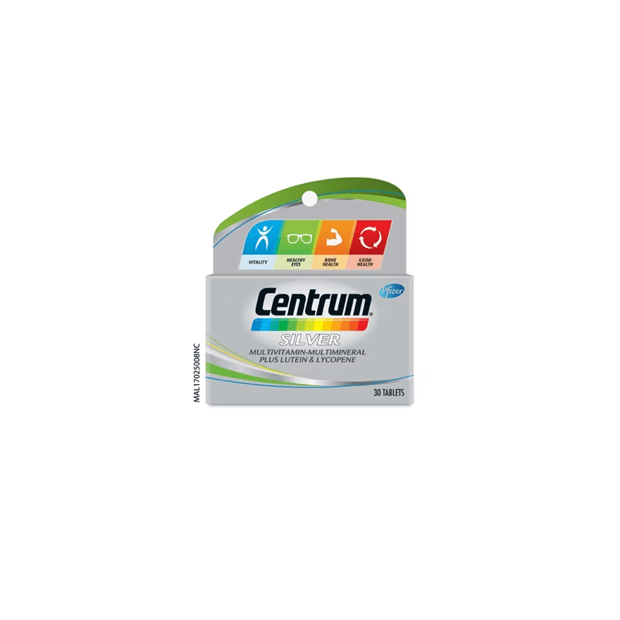 CENTRUM Silver Multivit-Multimin + Lutein & Lycopene 30s | Shopee Malaysia