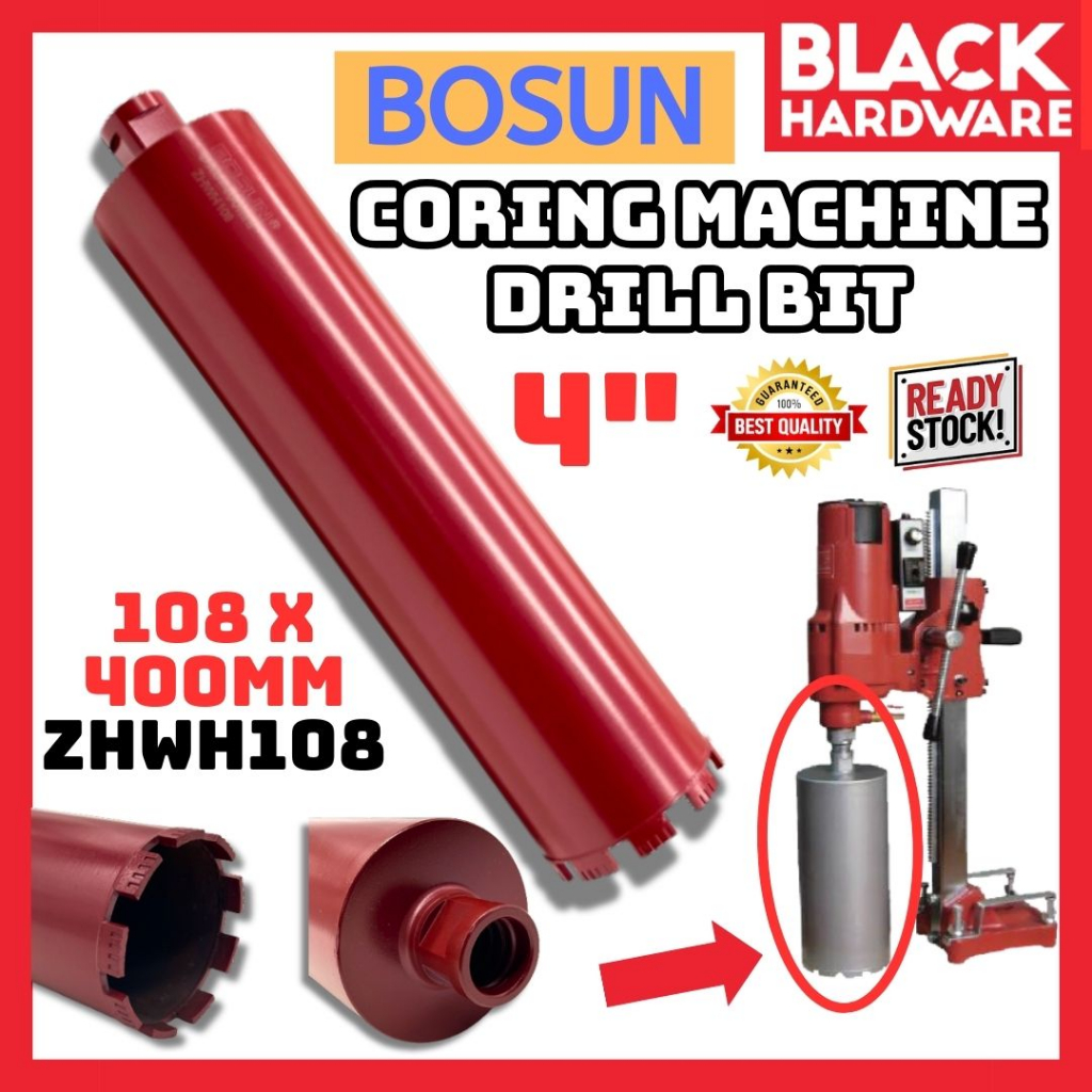 Black Hardware Bosun Coring Machine Bit Drill Concrete Drill Coring