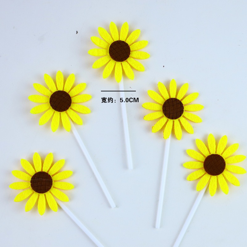 Sunflower Topper cake topper 太阳花插件 蛋糕插件 | Shopee Malaysia