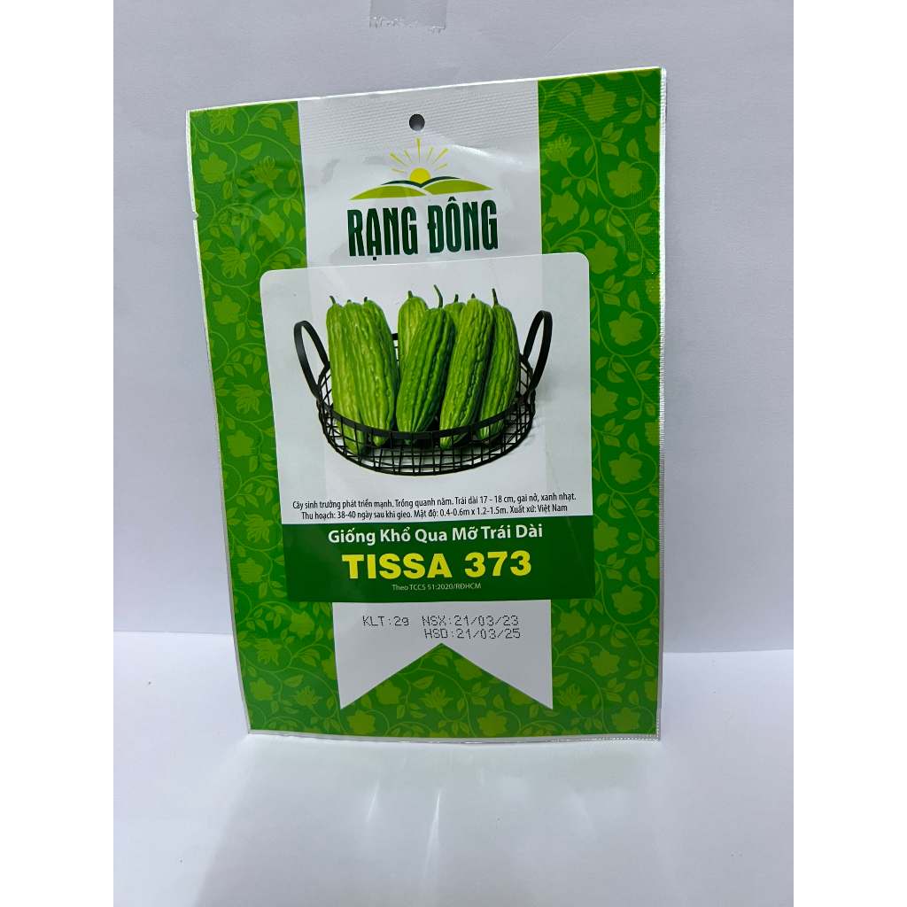 Khổ Qua Mỡ Trái Dài TISSA 373-VIETNAMESE VEGETABLE SEEDS -越南蔬菜种子 ...