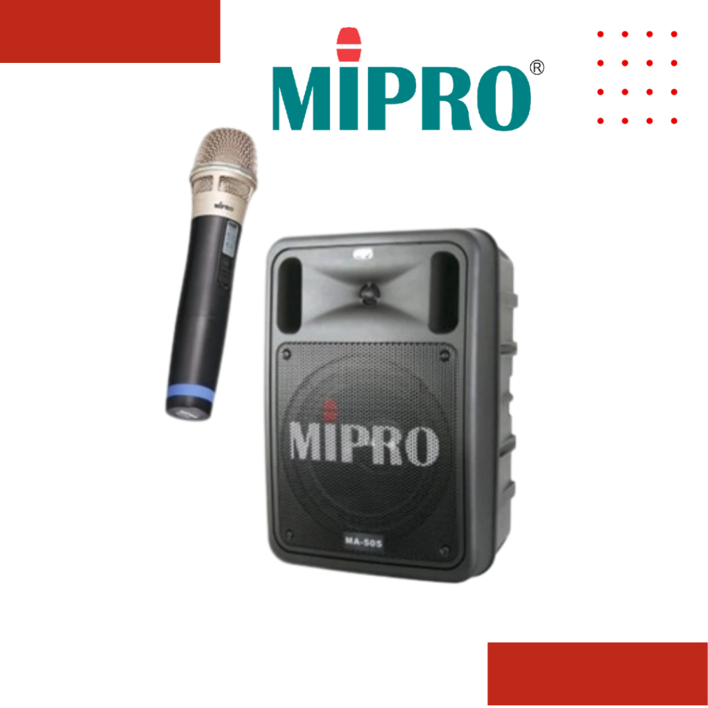 MIPRO MA505 MA-505 Portable Wireless PA System | Shopee Malaysia