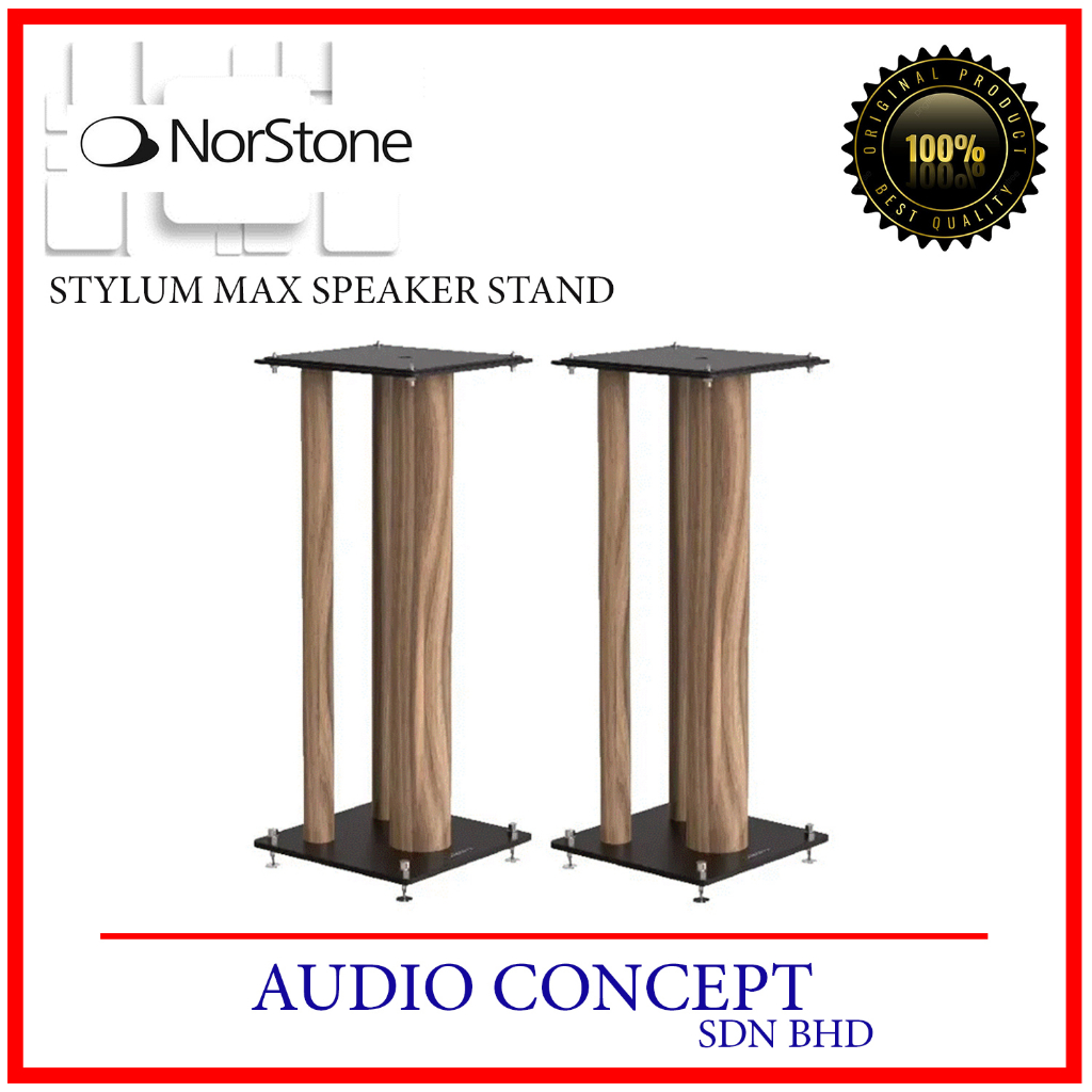 Norstone Stylum Max Speaker Stand 24" High (Pair) | Shopee Malaysia