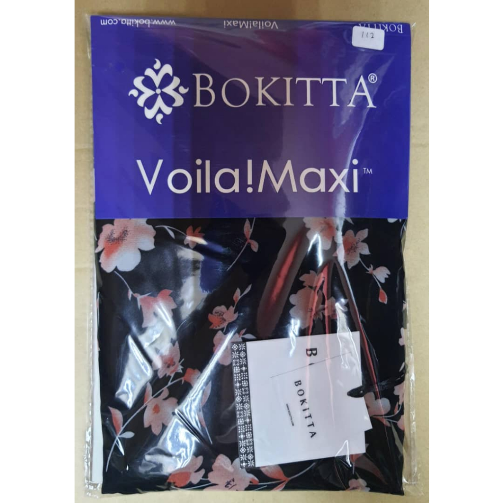 RESTOCK NEW DESIGN Promo! Buy 4 FREE 1! Premium Instant Printed Tudung ...