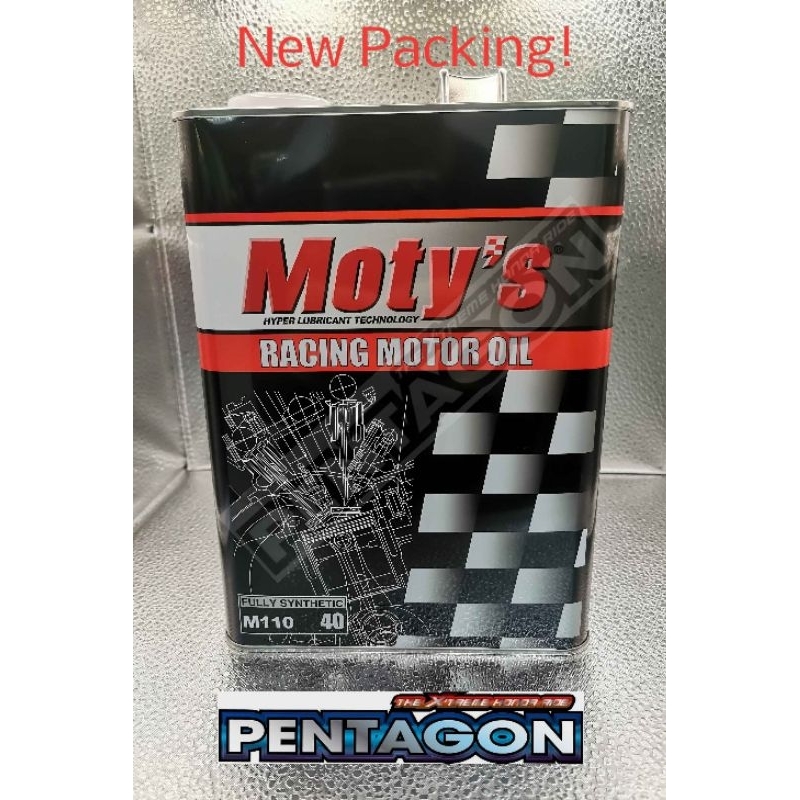Moty's Fully Synthetic Engine Oil M110 5w40 5w30 (4L) Made In Japan ...