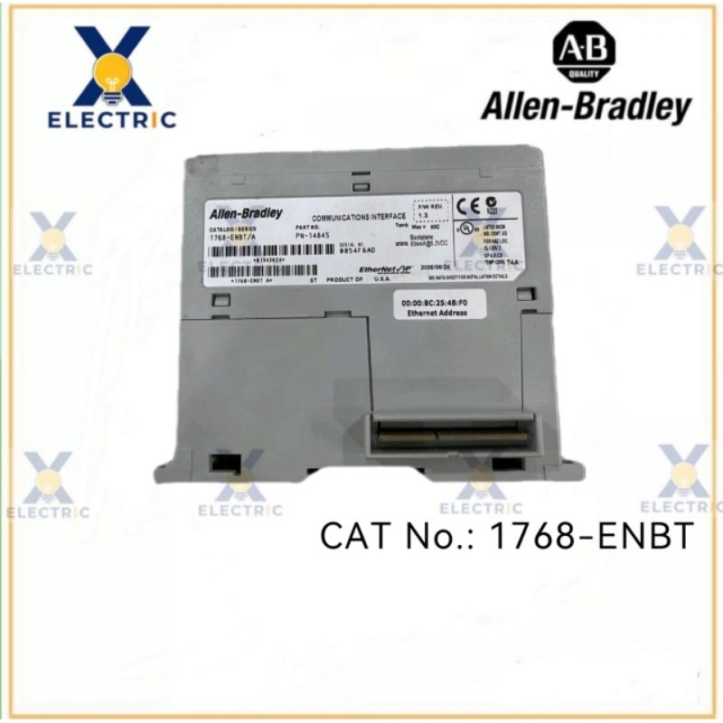 Allen Bradley 1768-ENBT CompactLogix Ethernet/IP Bridge Module for 1769 ...