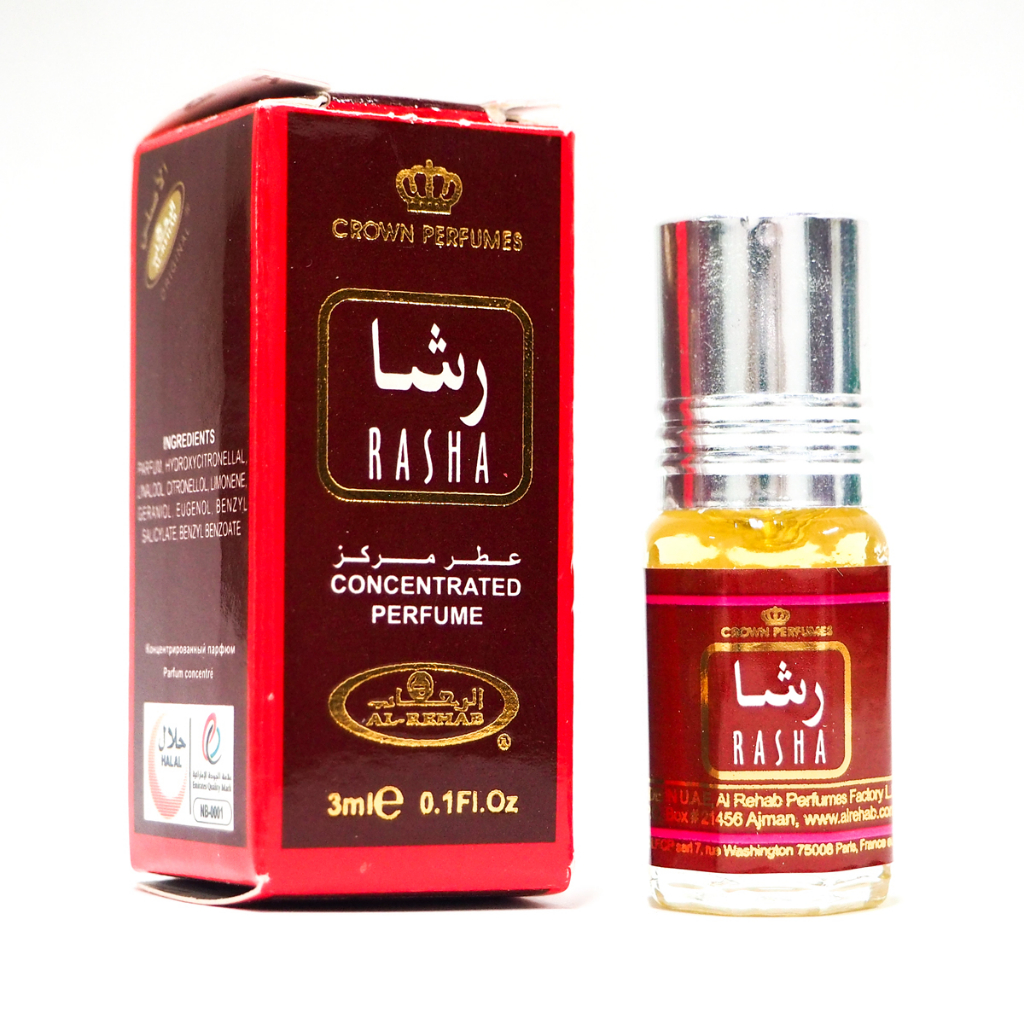 Alrehab Rasha Concentrated Perfume 3ML | Shopee Malaysia