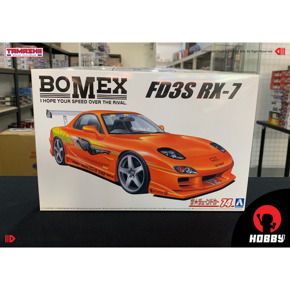 Aoshima BOMEX FD3S RX-7 `99 (Mazda) (Scale 1/24) | Shopee Malaysia