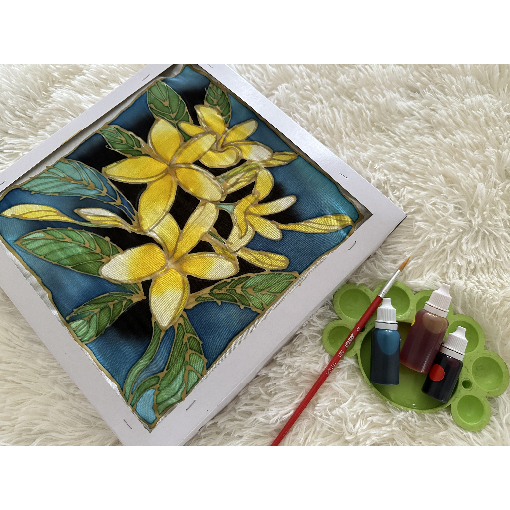 Batik Painting DIY kit Saiz 24cm x 24cm | Shopee Malaysia