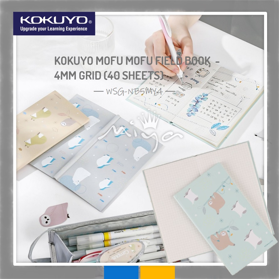 KOKUYO MOFU MOFU FIELD BOOK NOTEBOOK - 4 MM GRID | Shopee Malaysia