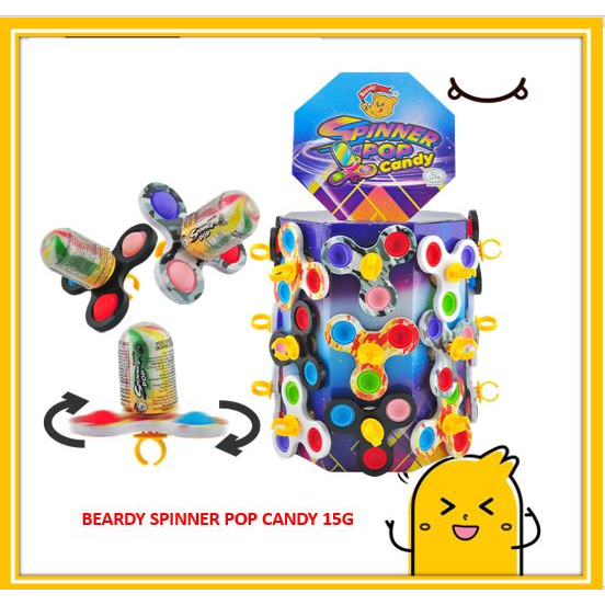 Beardy Spinner Pop Candy 15g | Shopee Malaysia