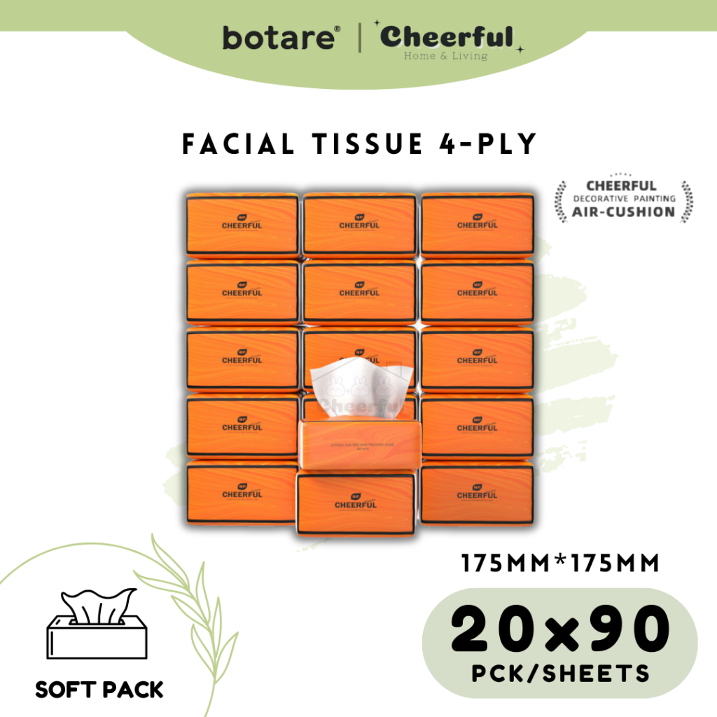 [Ready Stock] RM28.99 BERBALOI Cheerful Facial Tissue Soft pack baby ...