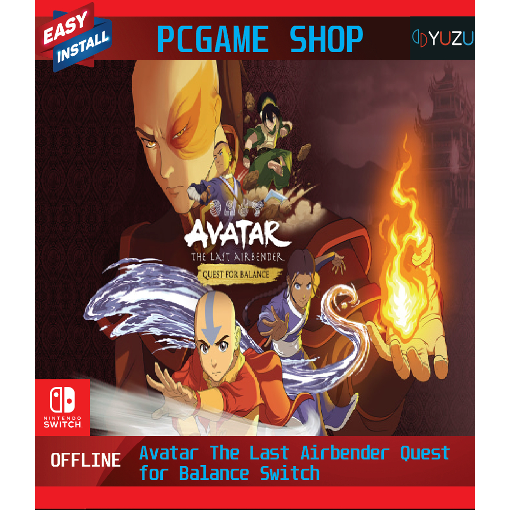 Avatar The Last Airbender Quest for Balance Switch | PC Games | Nintendo Switch | Yuzu Emulator ...