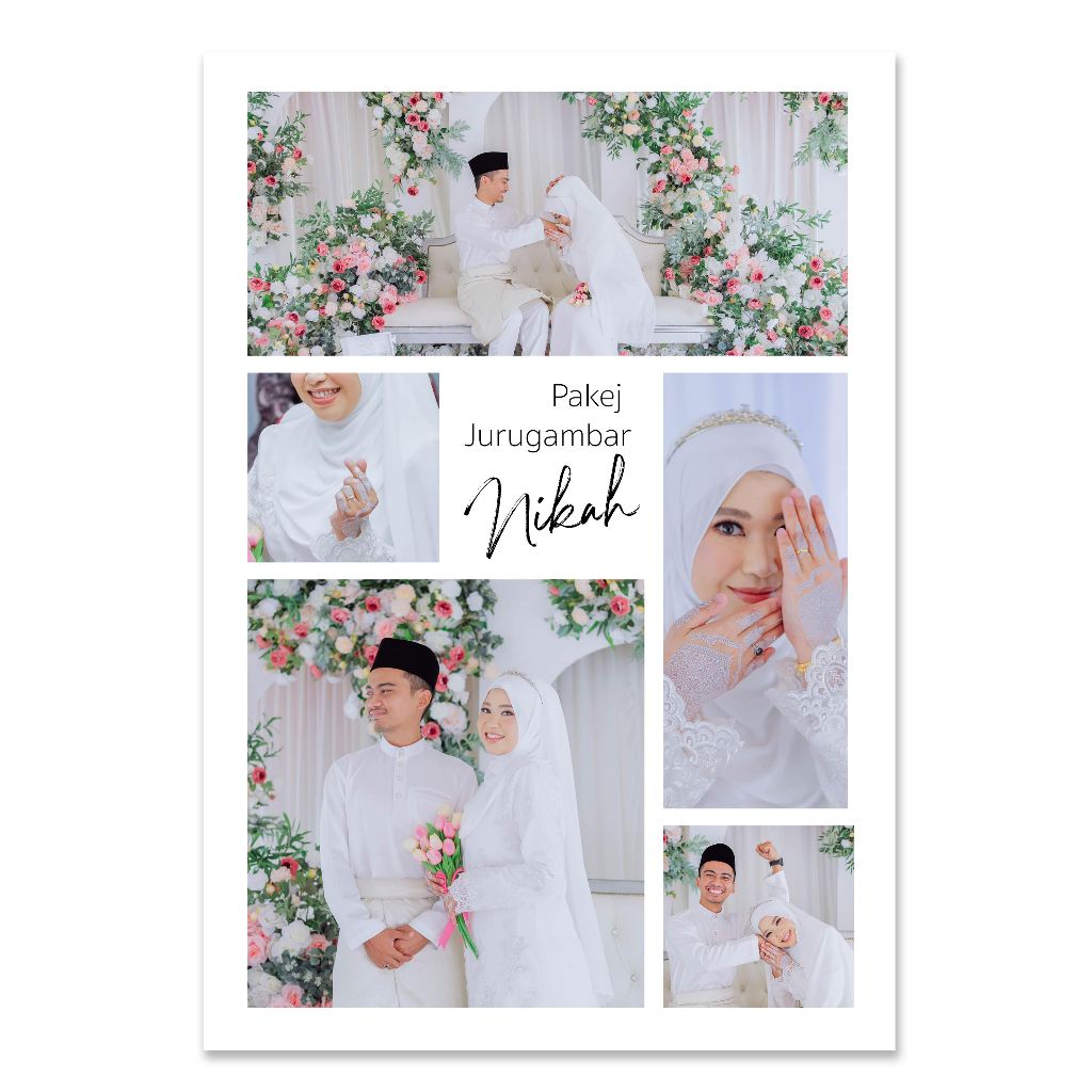 Album dan photographer perkahwinan 2023/2024 Nikah pakej gambar kahwin ...