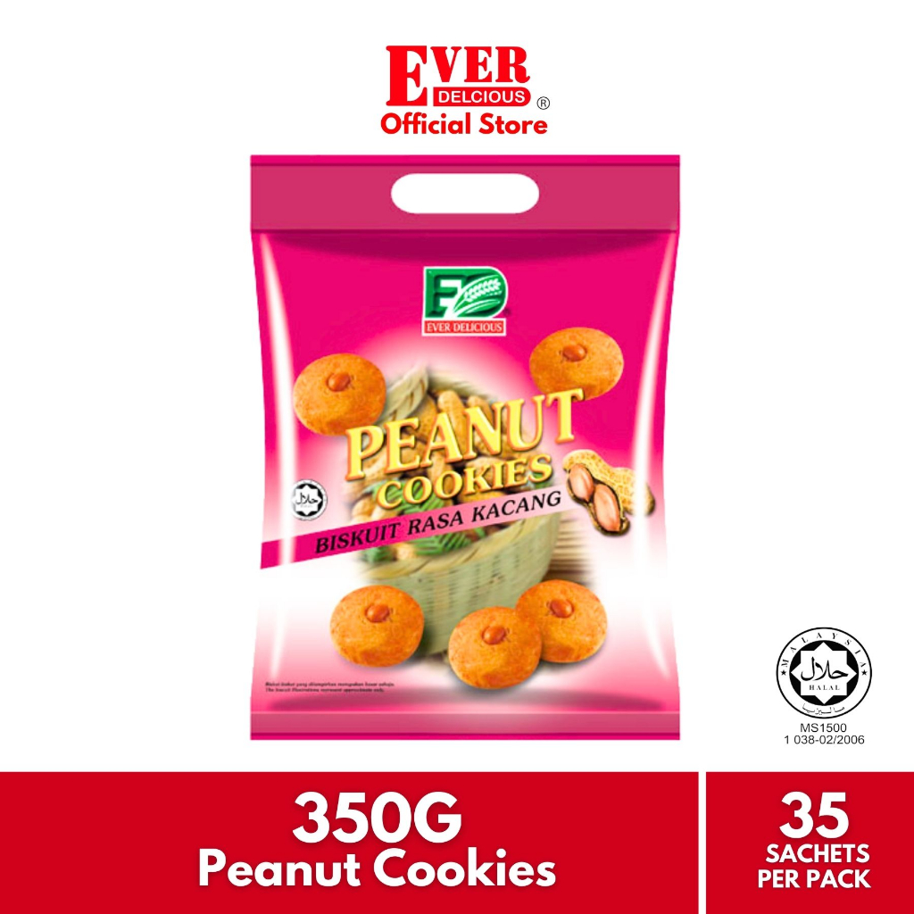 Ever Delicious Family Pack Peanut Cookies-350G | Shopee Malaysia