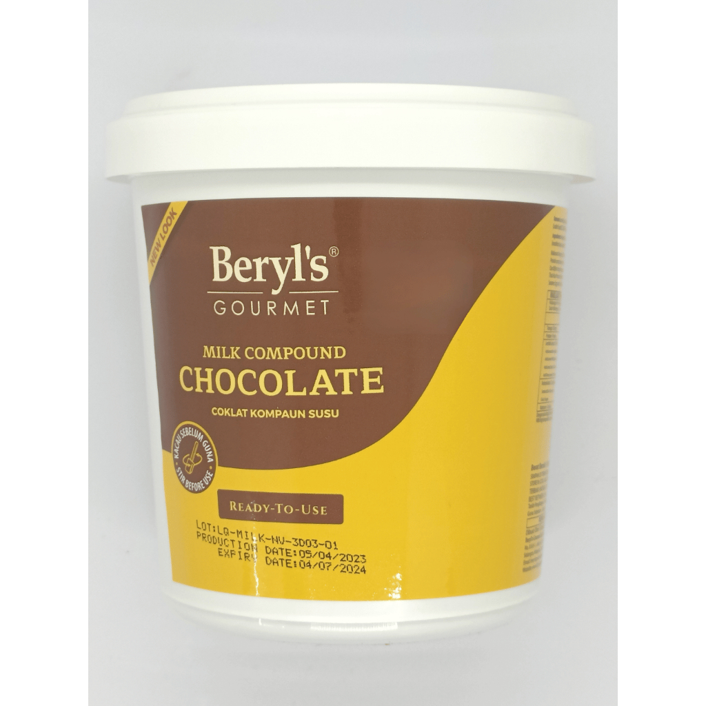Beryls Gourmet Compound 1kg (Milk | Dark) / Beryls Chocolate Blend 1kg ...