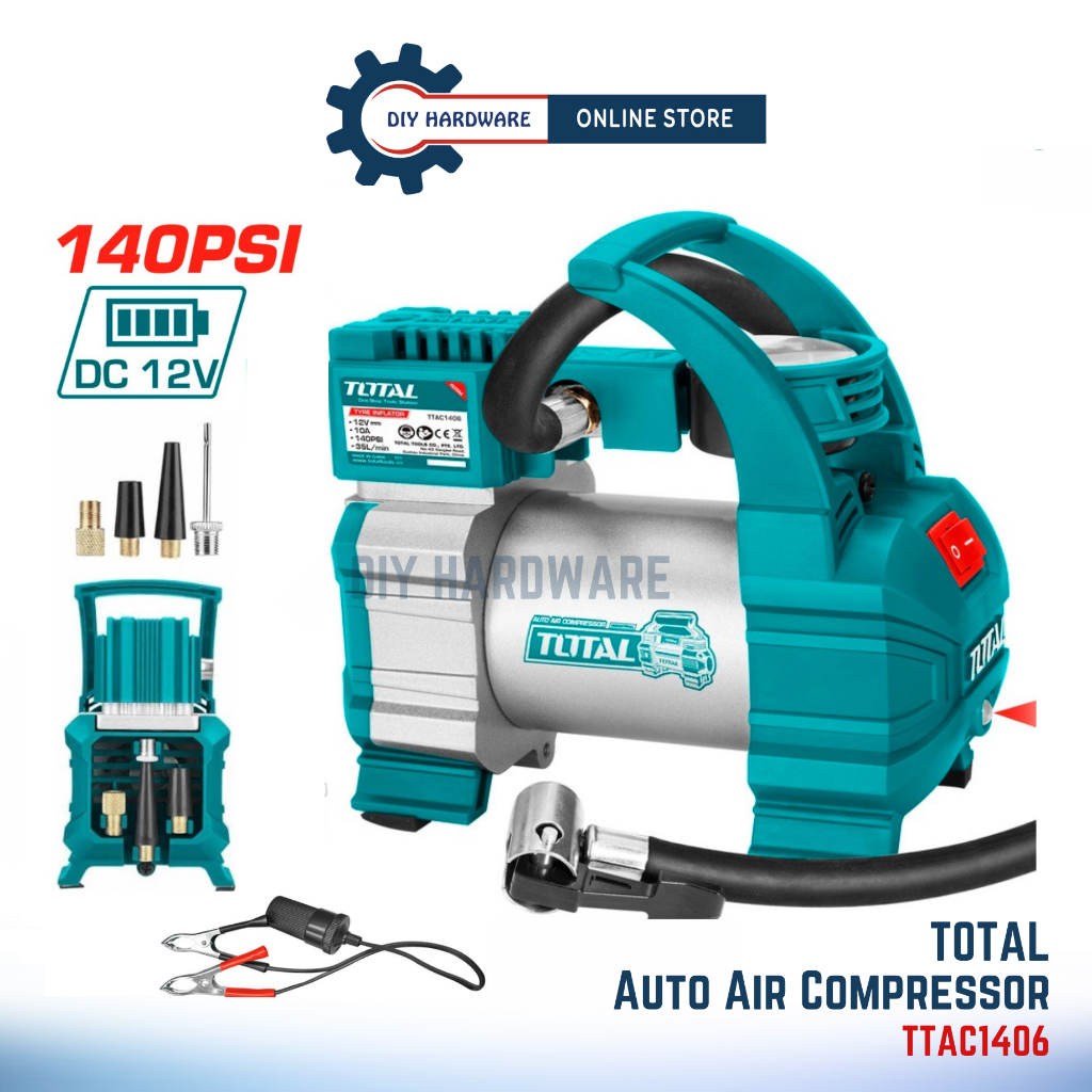 Total Auto Air Compressor TTAC1406 | Shopee Malaysia