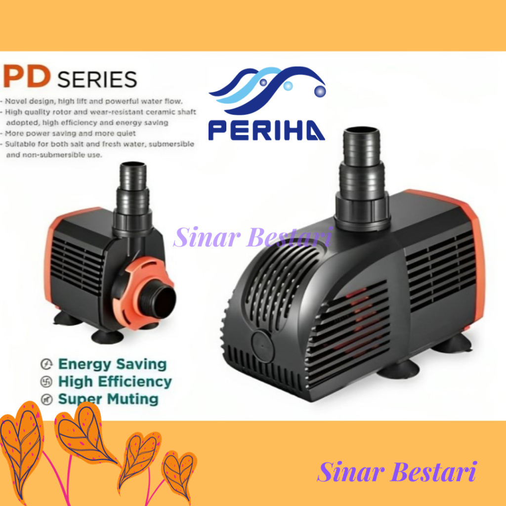 PERIHA MULTI FUNCTION SUBMERSIBLE WATER Pam PUMP FOR FOUNTAIN AQUARIUM ...