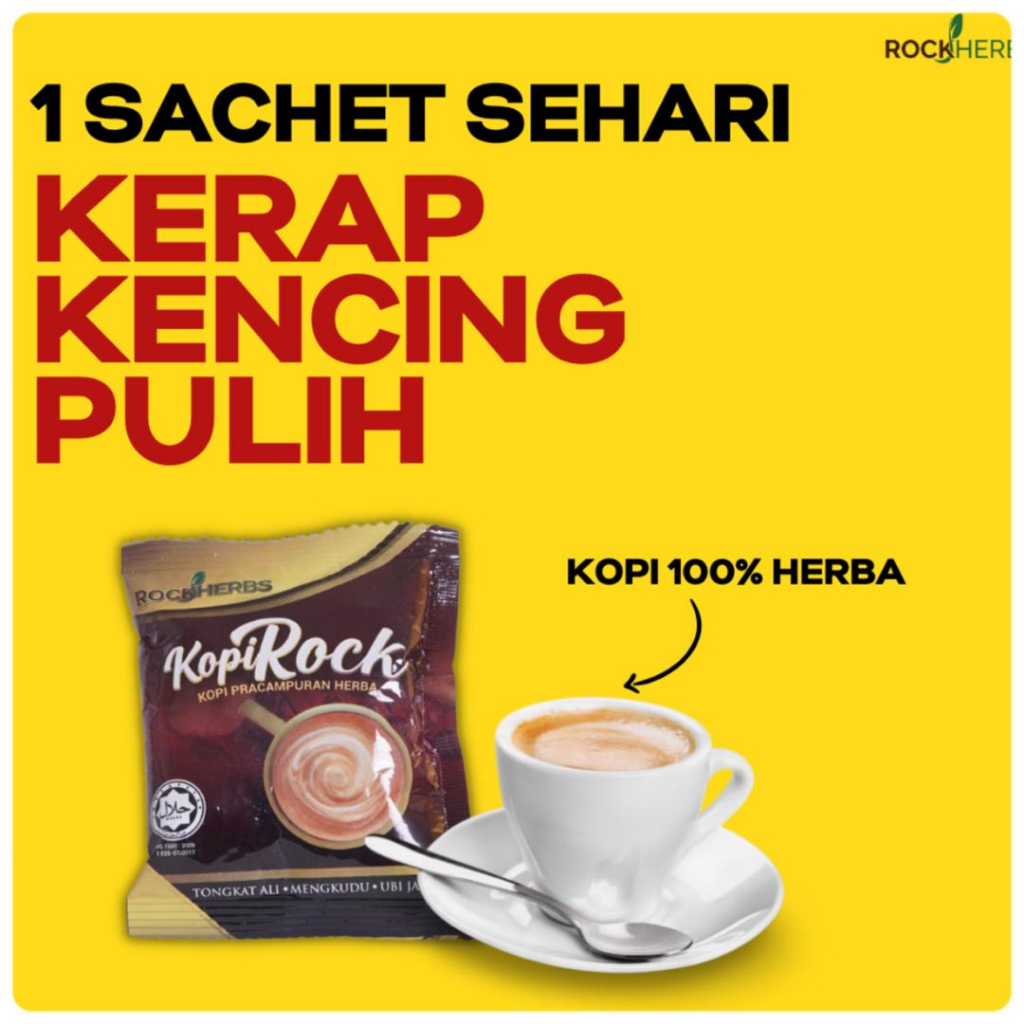 KOPI ROCK PILIHAN RAMAI KOPI TANPA GULA ORIGINAL HQ | Shopee Malaysia