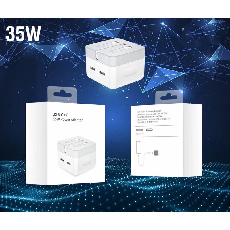 35W Adapter Dual PD Charger USC -C FAST CHARGING 💯 🌟 Fast Shipping🌟 ...