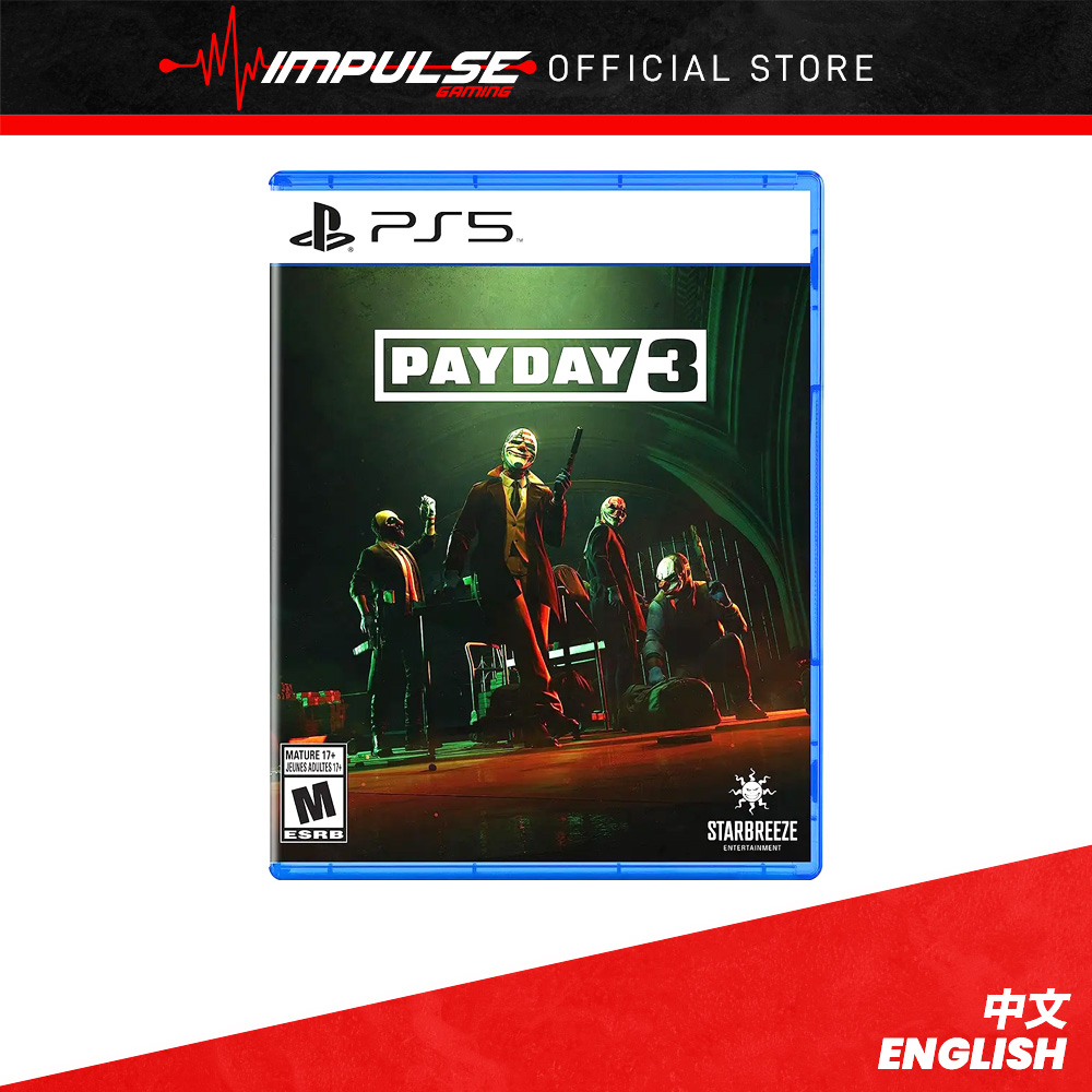 PS5 Payday Pay Day 3 Standard / Collector's Edition Chi/Eng Version 劫薪日 ...
