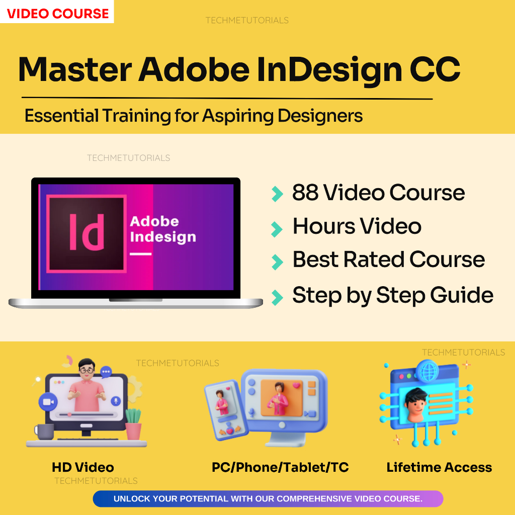 Master Adobe InDesign CC - Essential Training for Aspiring Designers ...