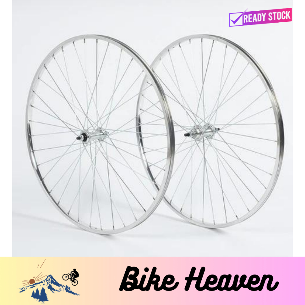 FIXIE ALLOY RIM WHEELSET 700 |SEPASANG |ONE PAIR | Shopee Malaysia