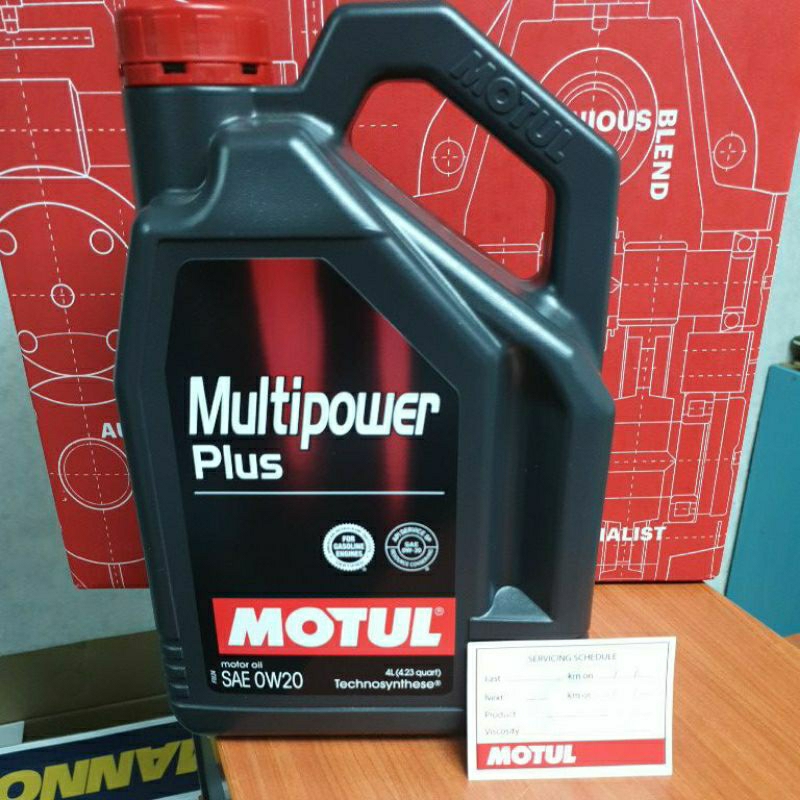 MOTUL 0w20 *at last Offer* 100% Original MULTI POWER PLUS 4L/ Synthetic ...