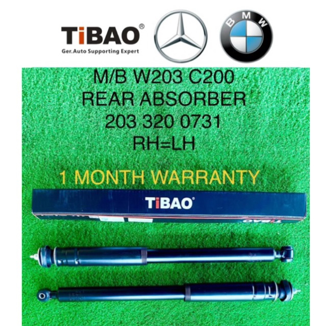 (TiBAO)BENZ W203 C-CLASS REAR SHOCK ABSORBER(PRICE FOR 1PCS) | Shopee ...