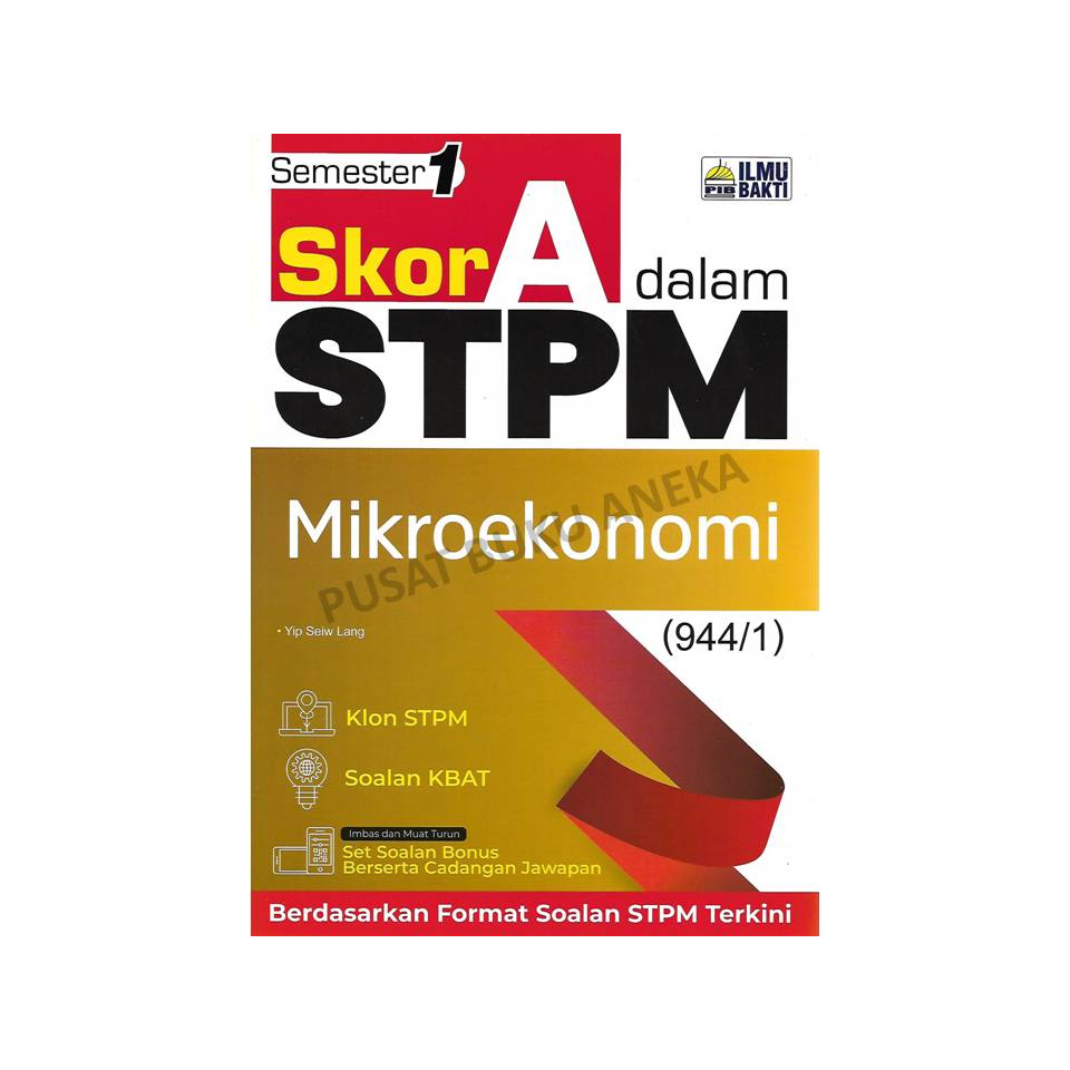 {aneka} Skor A Dalam Stpm 2024 Semester 1 Ilmu Bakti Shopee Malaysia