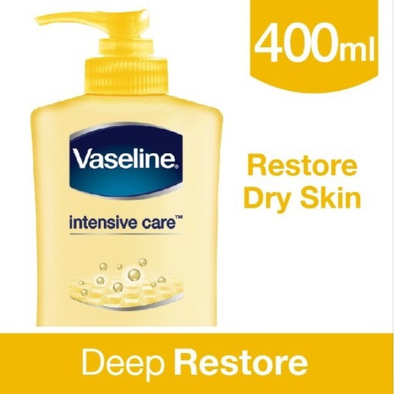 Vaseline Intensive Care Body Lotion Deep Restore (400ml) | Shopee Malaysia
