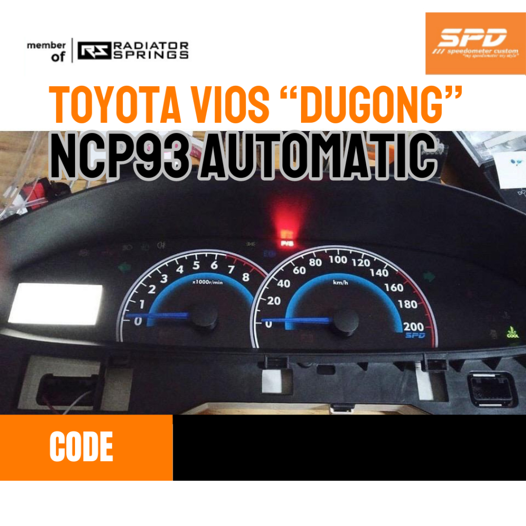[PRE ORDER] Toyota Vios “DUGONG” Gen 2 NCP93 Automatic Overlay Panel ...