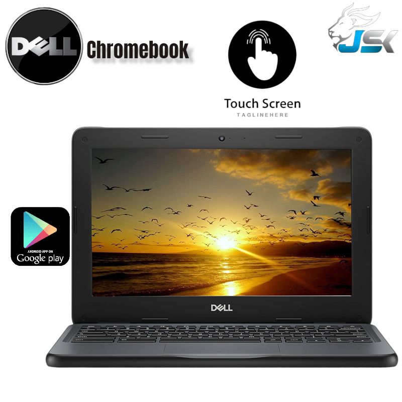 DELL CHROMEBOOK 3180 4GB RAM 16GB SSD LAPTOP WITH TOUCHSCREEN | Shopee ...
