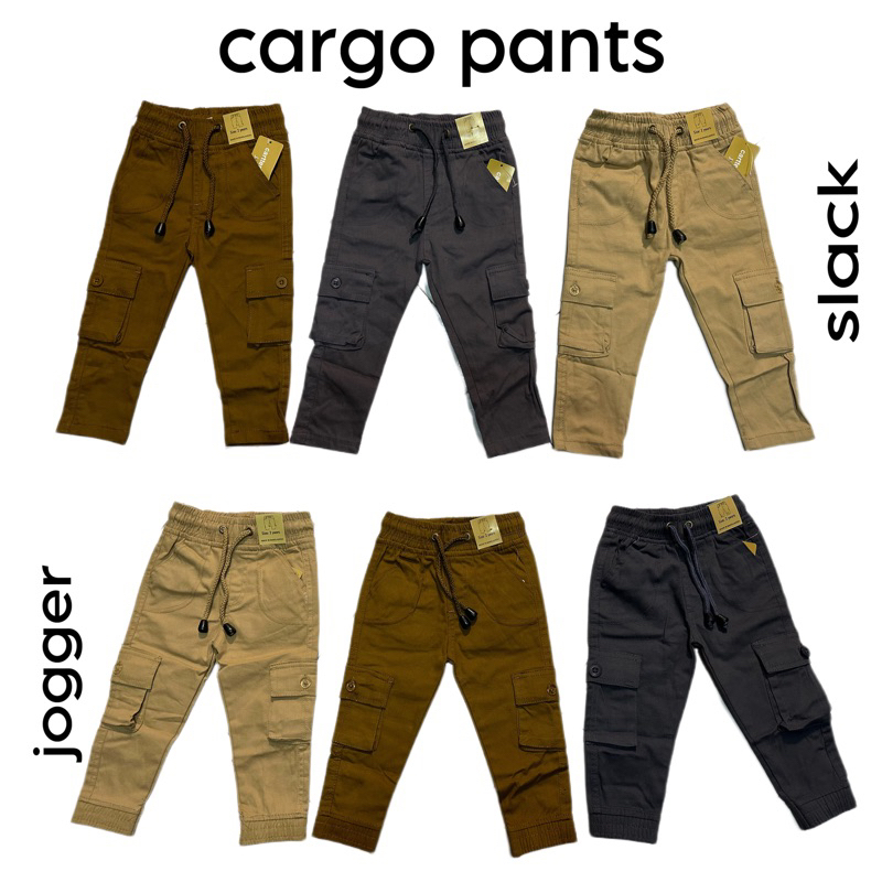 seluar cargo budak kids cargo pants slack jogger | Shopee Malaysia