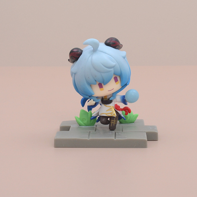 Genshin Impact Figure Mini Collection Klee Venti Kaeya Diluc Barbara ...