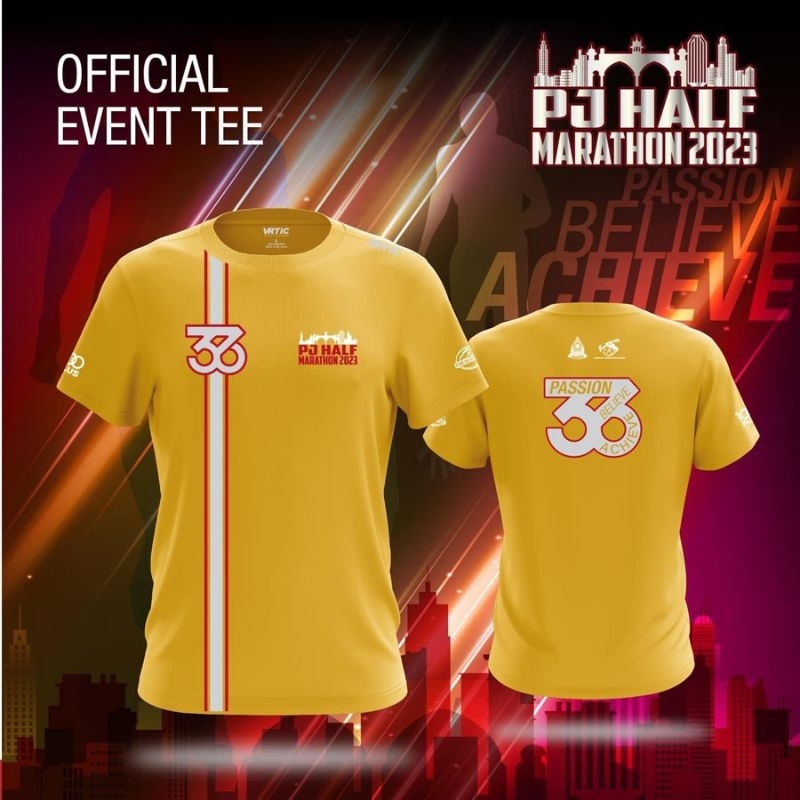 2023 PJ Half Marathon 21KM Event Tee and Finisher Tee (M Size) | Shopee ...
