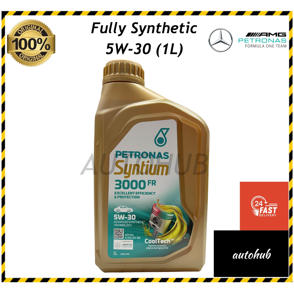 MADE IN EU ORIGINAL Petronas AMG Mercedes 5W30 SYNTIUM 3000FR Engine ...
