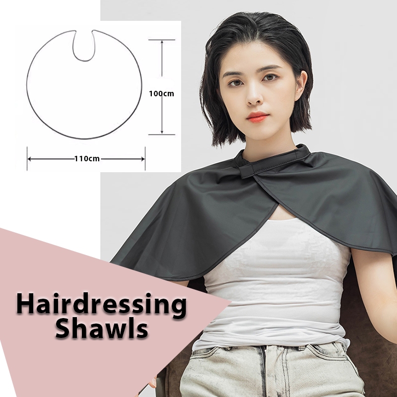 Cape Wraps Apron Big Shawls Waterproof Hair Treatments Styling for Professional Hairdressing ...