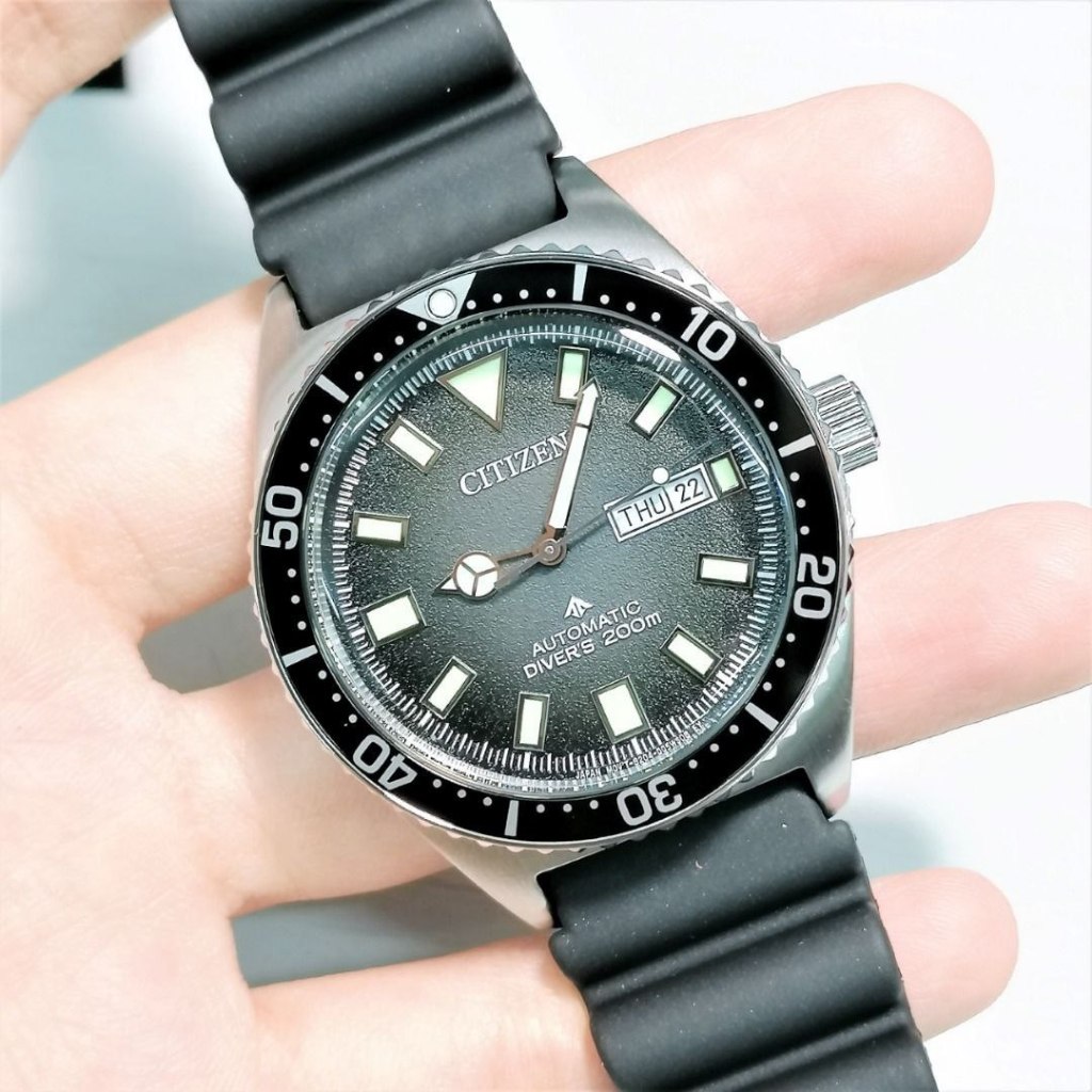 CITIZEN NY0120-01E PROMASTER MARINE SERIES AUTOMATIC MECHANICAL WATCH ...