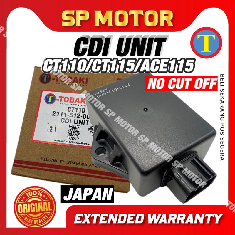 MODENAS CT110 CDI UNIT NO CUT OFF ACE115 CT 110 CT115 CT 115S CDI UNIT ...