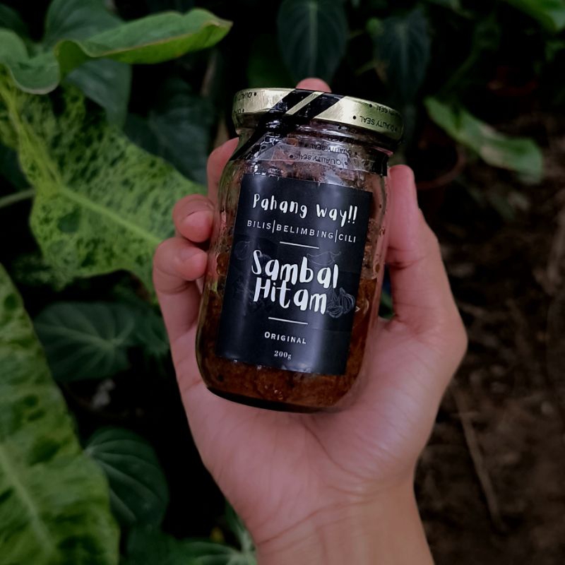 Sambal Hitam Belimbing Buluh Pahang Asli 100% semula jadi 200g | Shopee ...