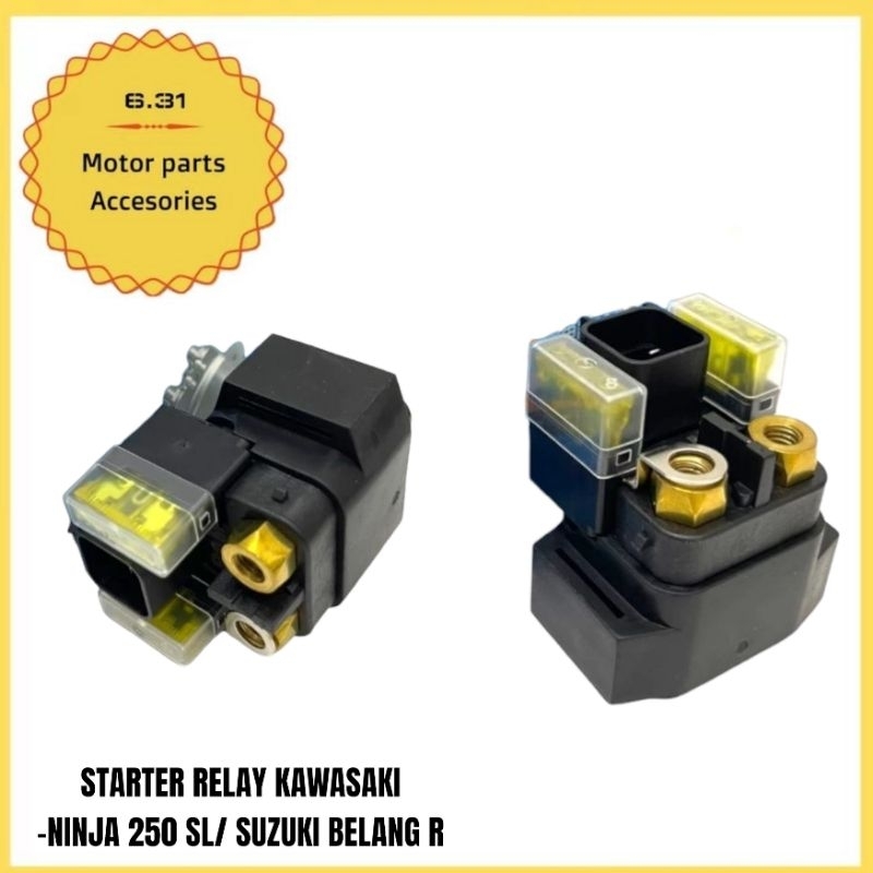 KAWASAKI NINJA 250 SL BELANG BELANG150 GSX150 BELANG-R STARTER RELAY ...