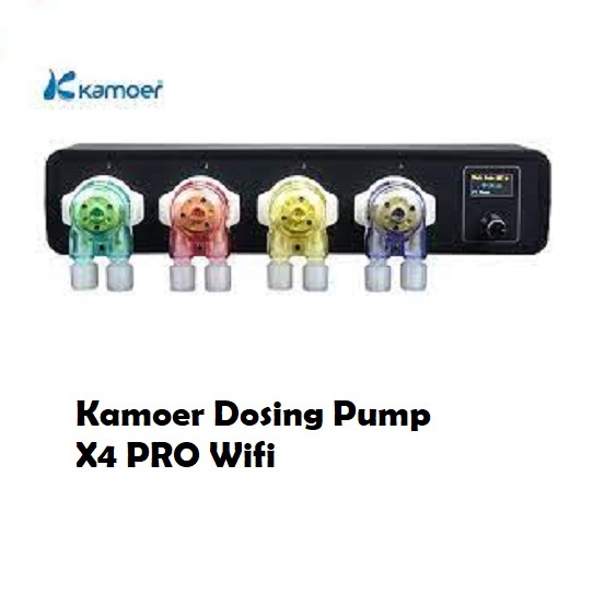 Kamoer X4 PRO WiFi Dosing Pump (4 channels wifi dosing pump) | Shopee Malaysia