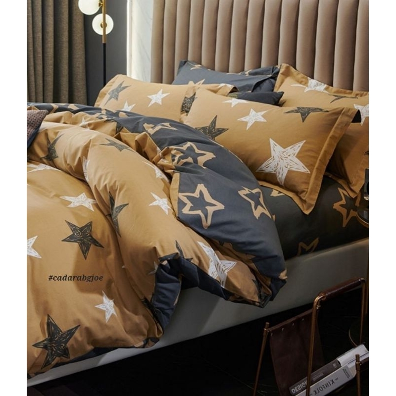 Set cadar comforter 5 in 1 Super Single. Muat tilam coway cuckoo tebal ...