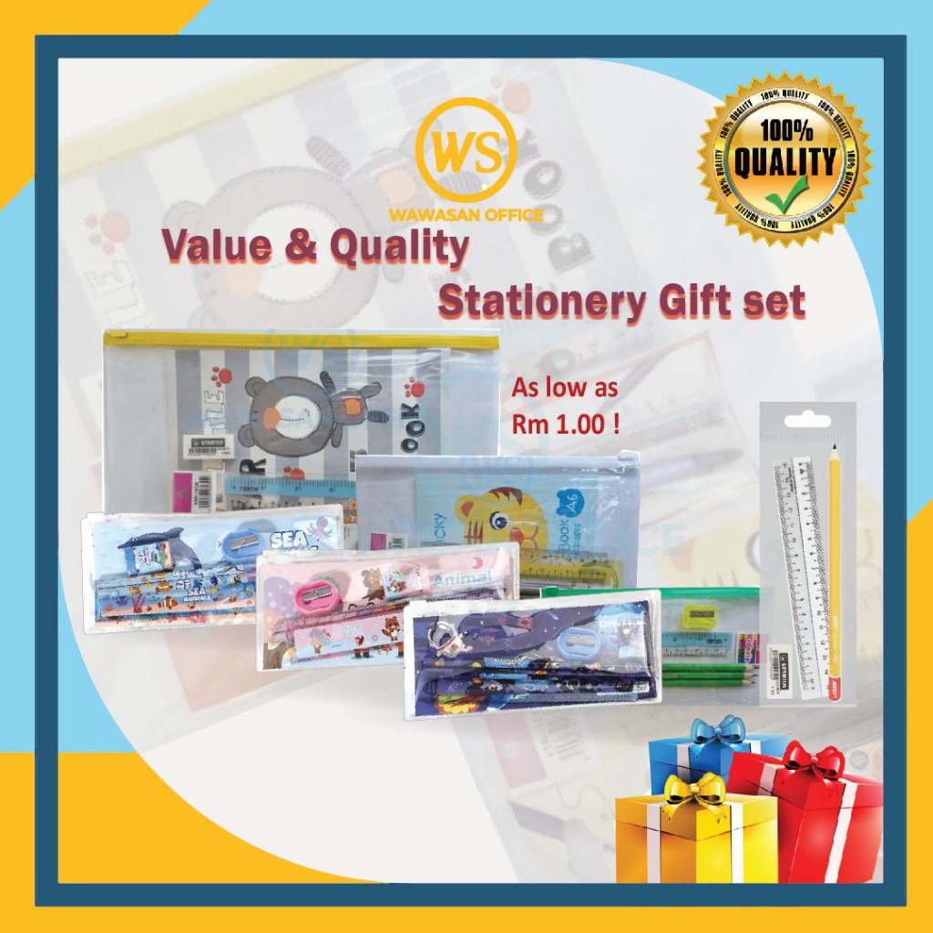 WOS Stationary Set / Stationery Set / Stationary Gift Set for Kids ...