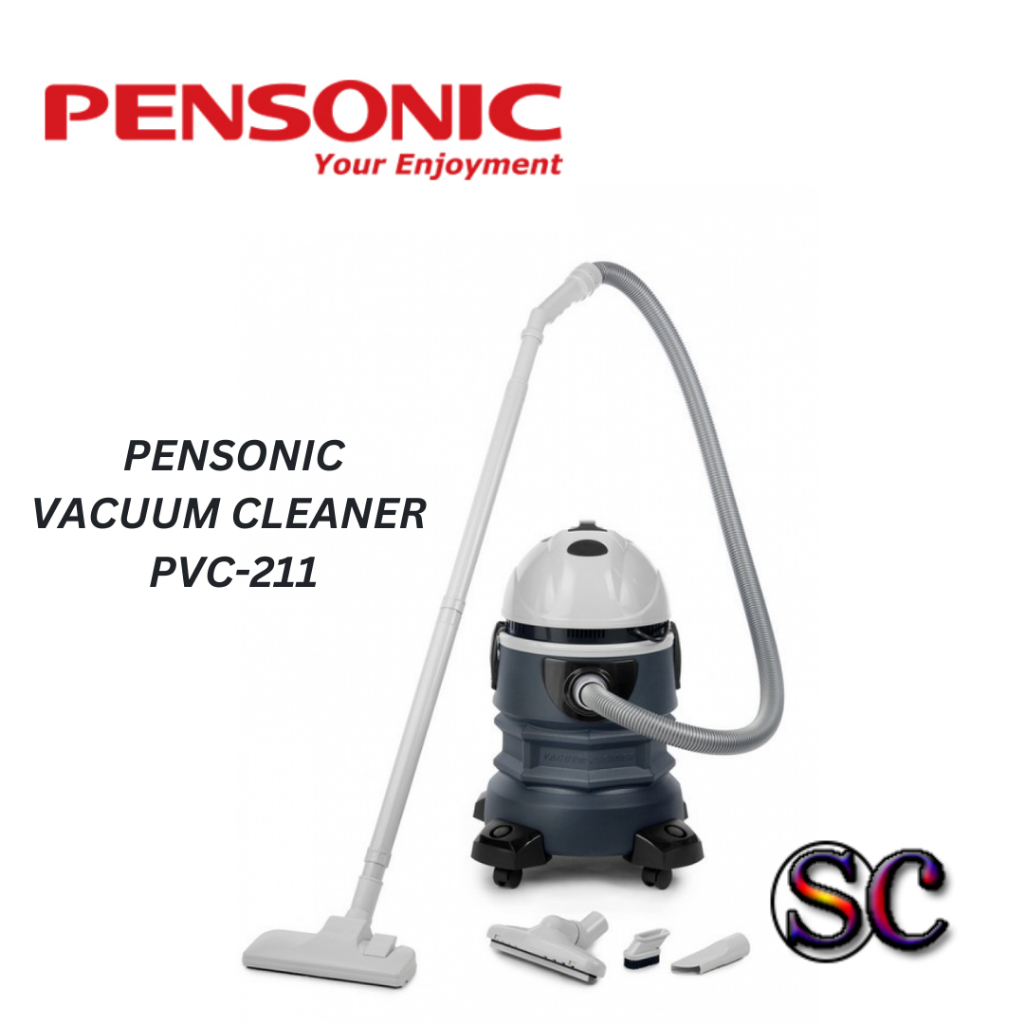 PENSONIC VACUUM CLEANER PVC-211 (WET&DRY) | Shopee Malaysia
