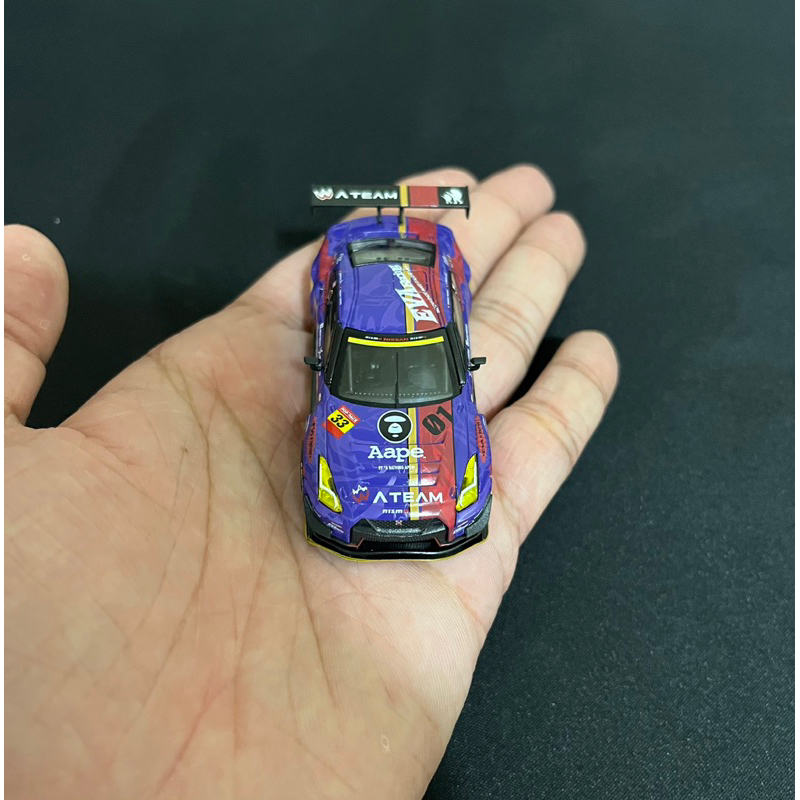 Mini gt/pop race nissan skyline gtr r35 Eva racing aape (box defect ...