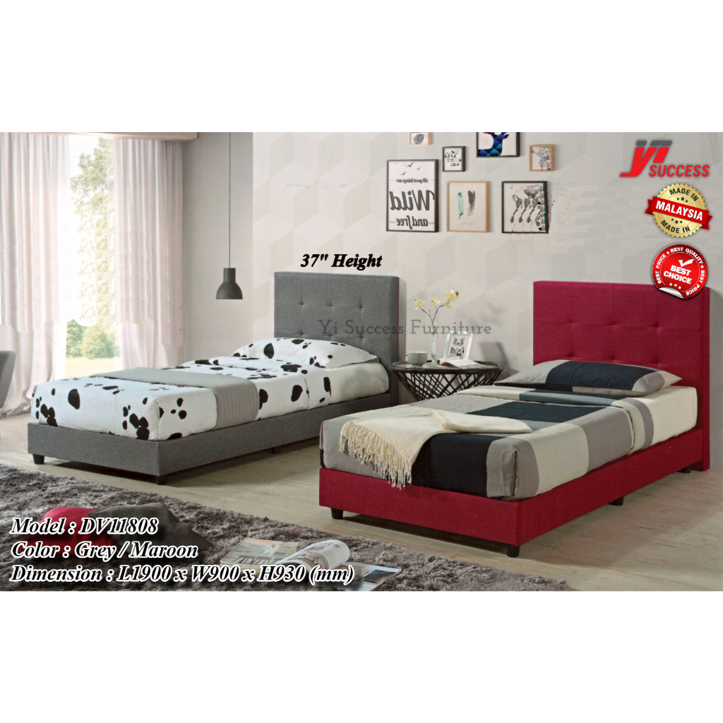 Yi Success Sebastian Design Single Bed Frame / Quality Single Divan ...